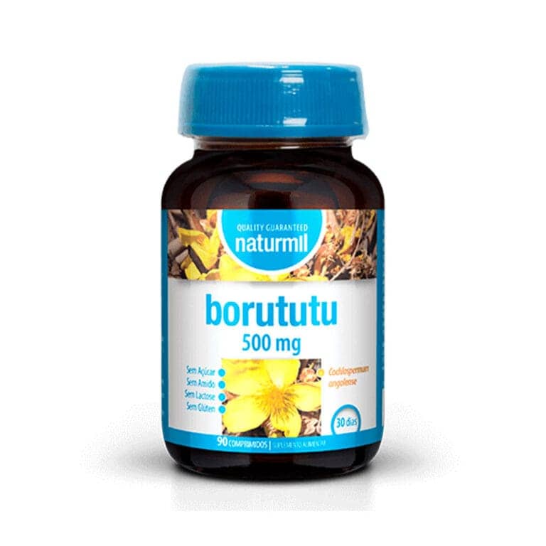 Borututu 500 mg 90 Comprimidos Naturmil - Peixe Verde