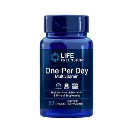 Multivitamínico One Per Day 60 comprimidos Life Extension - Peixe Verde